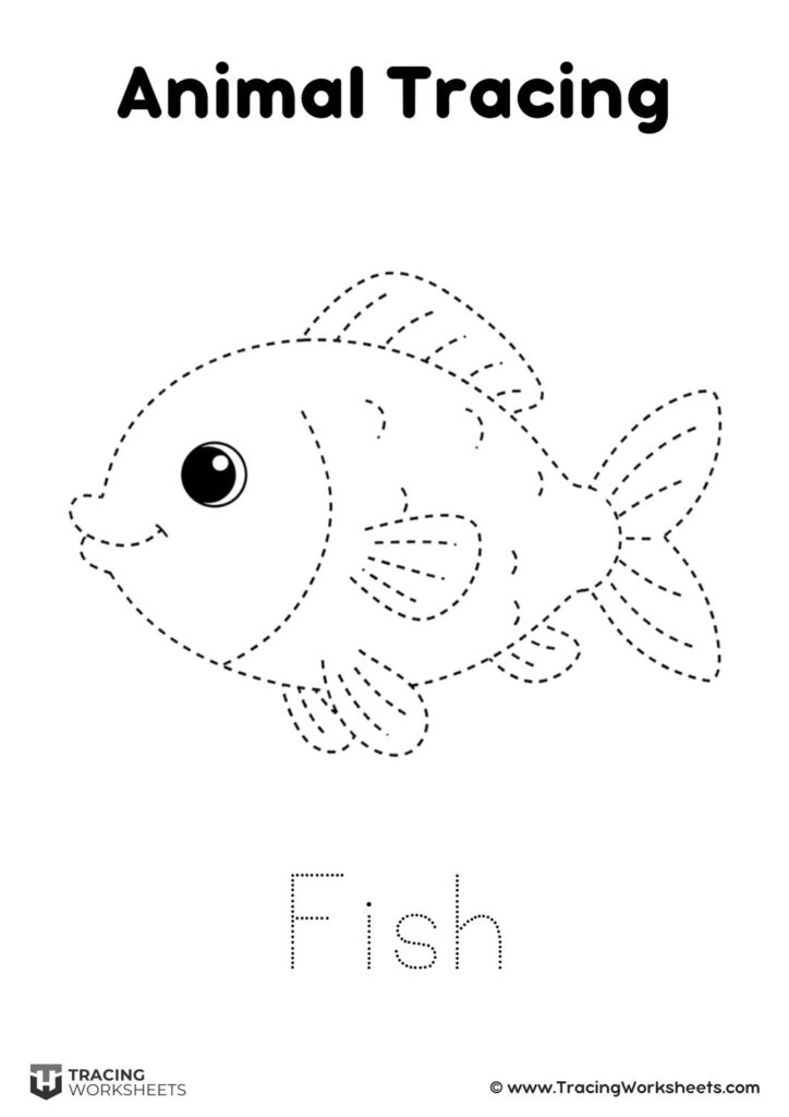 Cute Spring Tracing Activities: Lines, Animals & Flowers